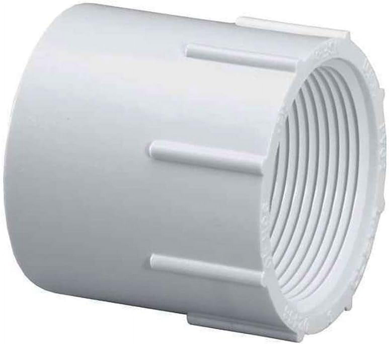 8113072 2-1/2 Inch Slip X Female Thread Pvc Adapter Sch 40 - Walmart.com