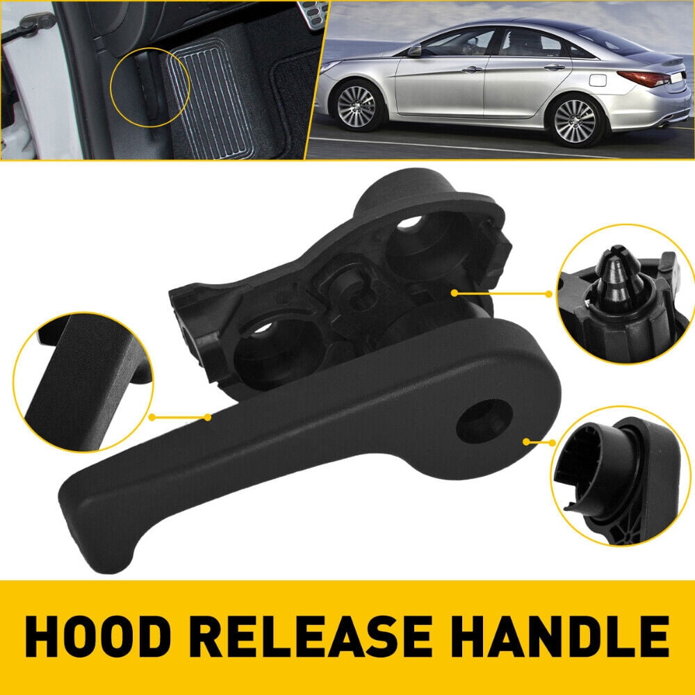 81181-2B000 Hood Latch Release Handle & Base Fit for Hyundai Sonata Kia ...