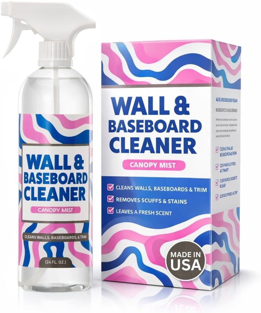 812 Wall Cleaner Spray – Safely Cleans Painted Walls, Baseboards ...