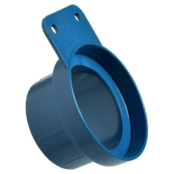 - 81209 Vacuum Hose Component, Blue Acetal Copolymer, Shop Vacuum ...