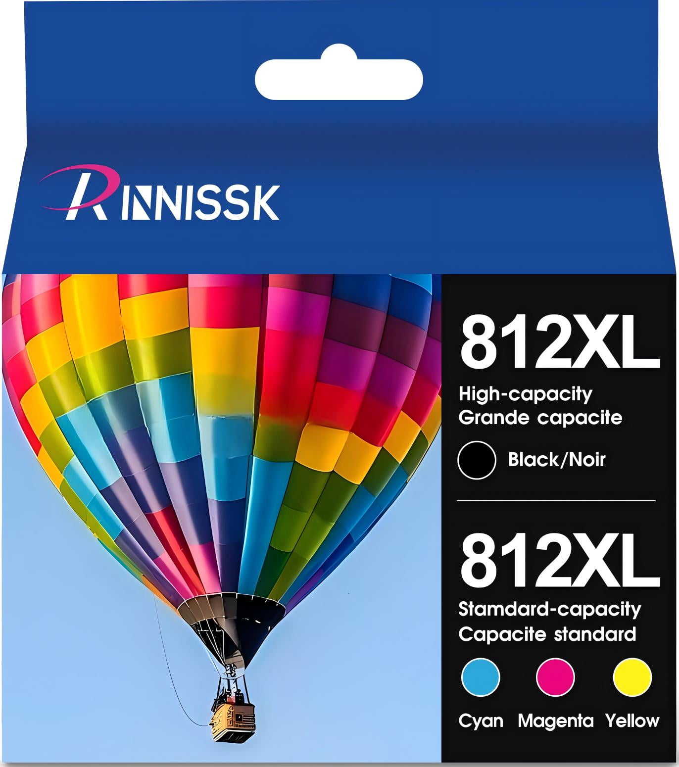 812XL Ink for Epson 812 Ink Cartridges for Epson 812XL Printer Ink for ...