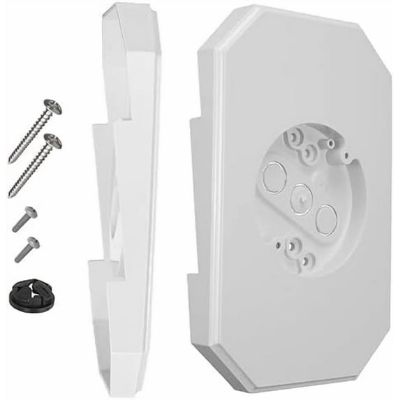 8141DBL Outdoor Mounting Plate kit with Built-in Electrical Box,Outdoor ...