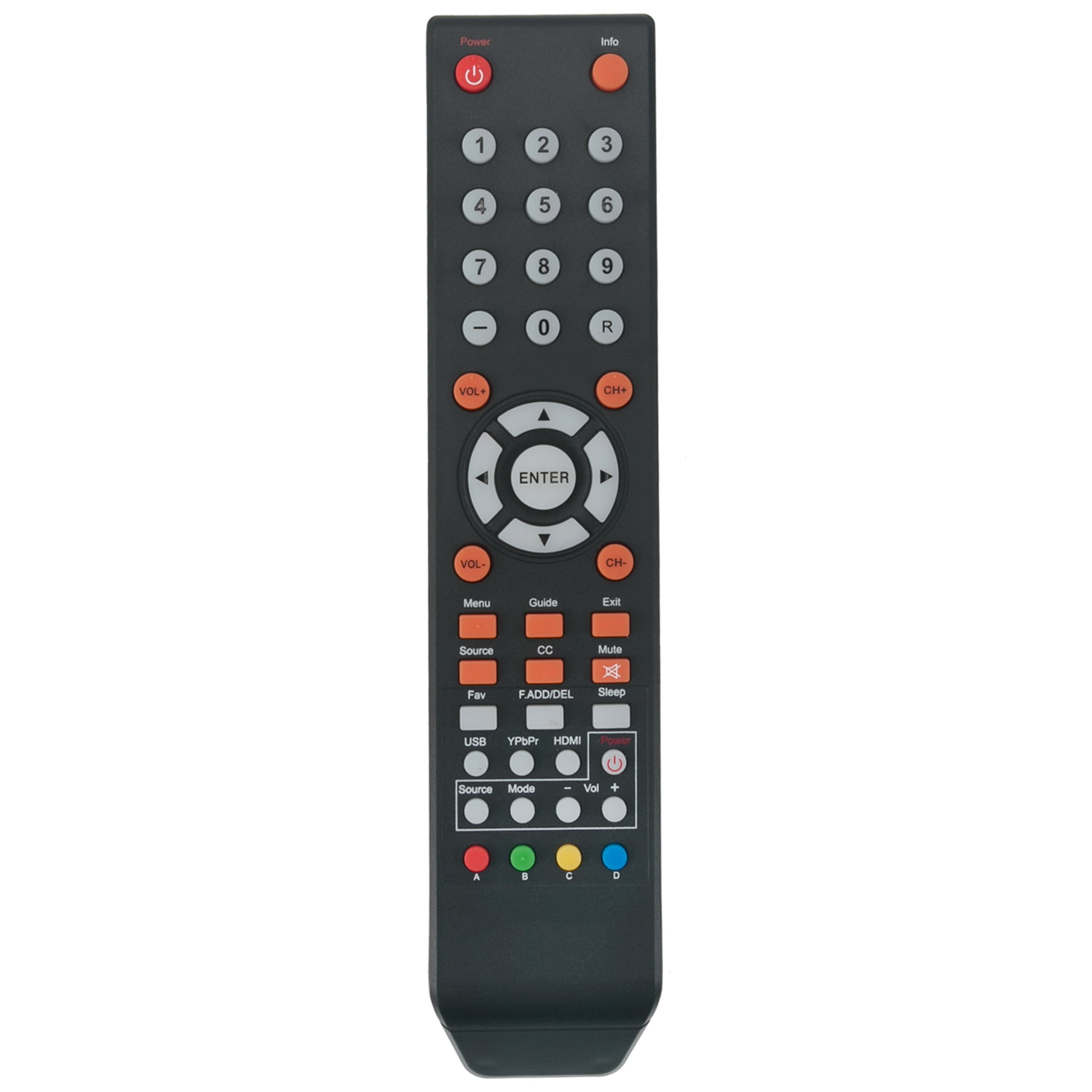 8142026670003C Replacement Remote Control, Fit for Sceptre LED HDTV LCD ...