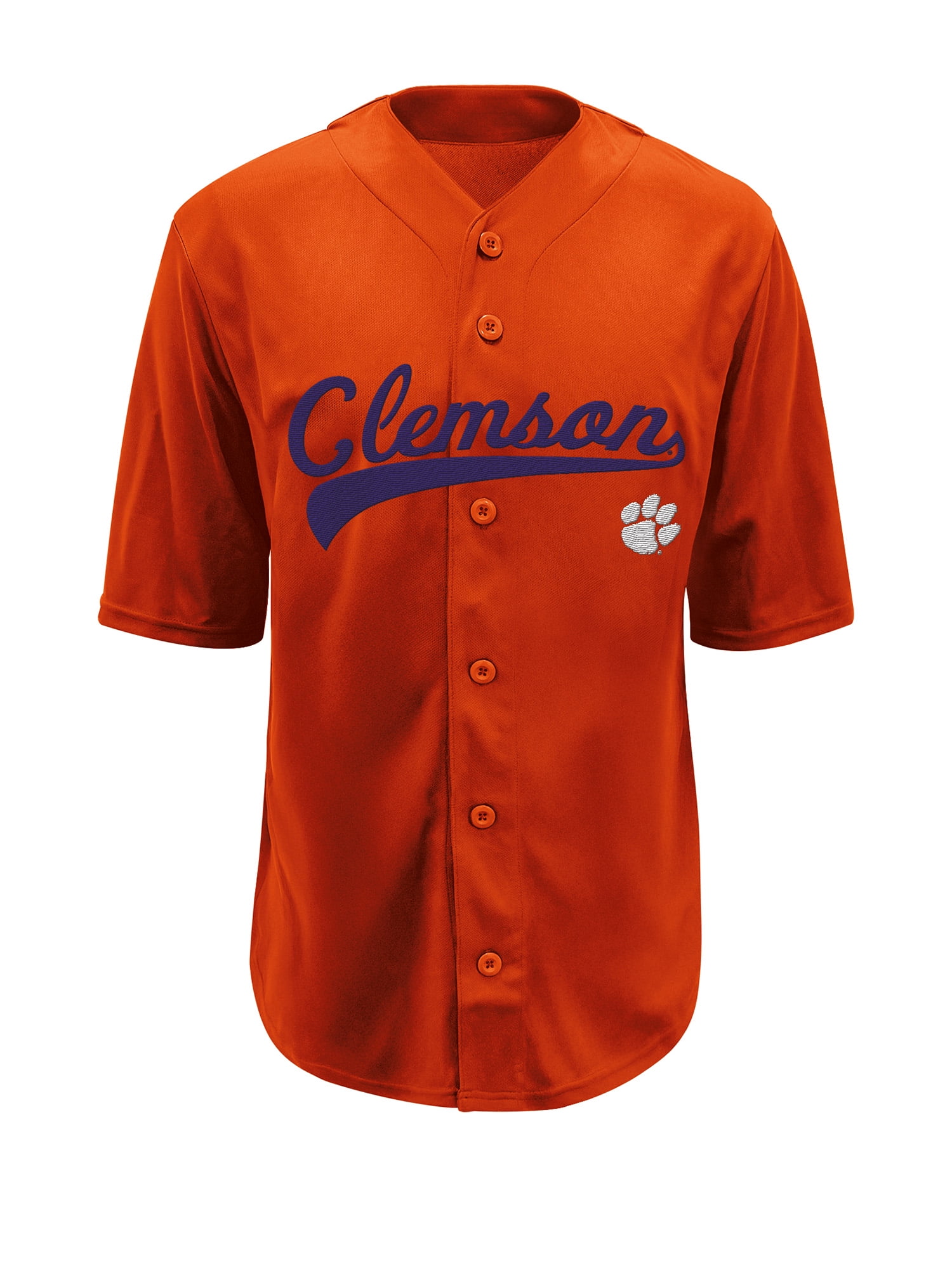 NCAA CLEMSON TIGERS JERSEY M's TM1 Baseball jersey MENS SIZE 3XL ...