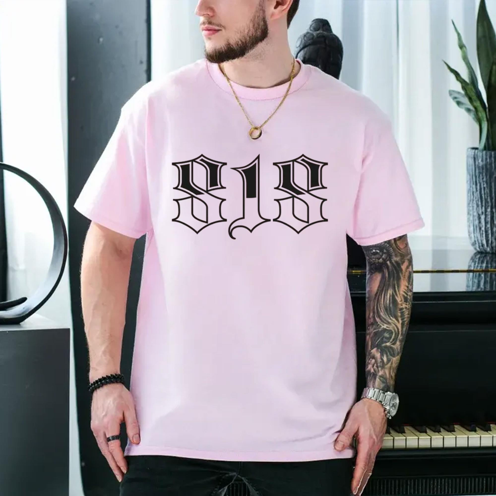 818 Area Code Shirt SFV San Fernando Valley The From Mens Tee - Walmart.com