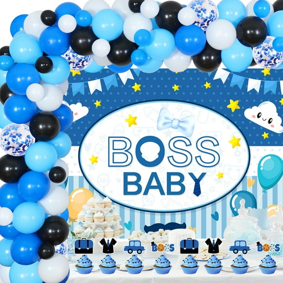 Black Boss Baby Baby Shower