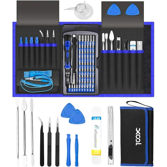 82 in 1 Precision Screwdriver Set, Magnetic Electronics Repair Tool Kit ...