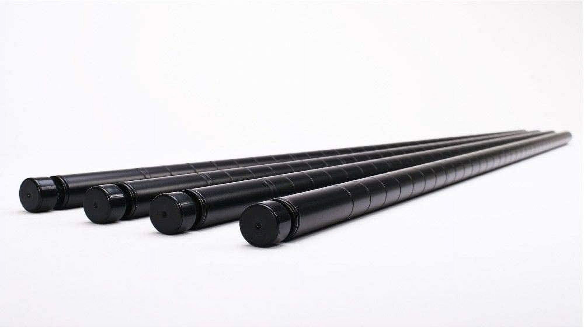 82" Long Wire Shelving Pole, 1" Pole Diameter 1.2 mm Pole Thickness ...