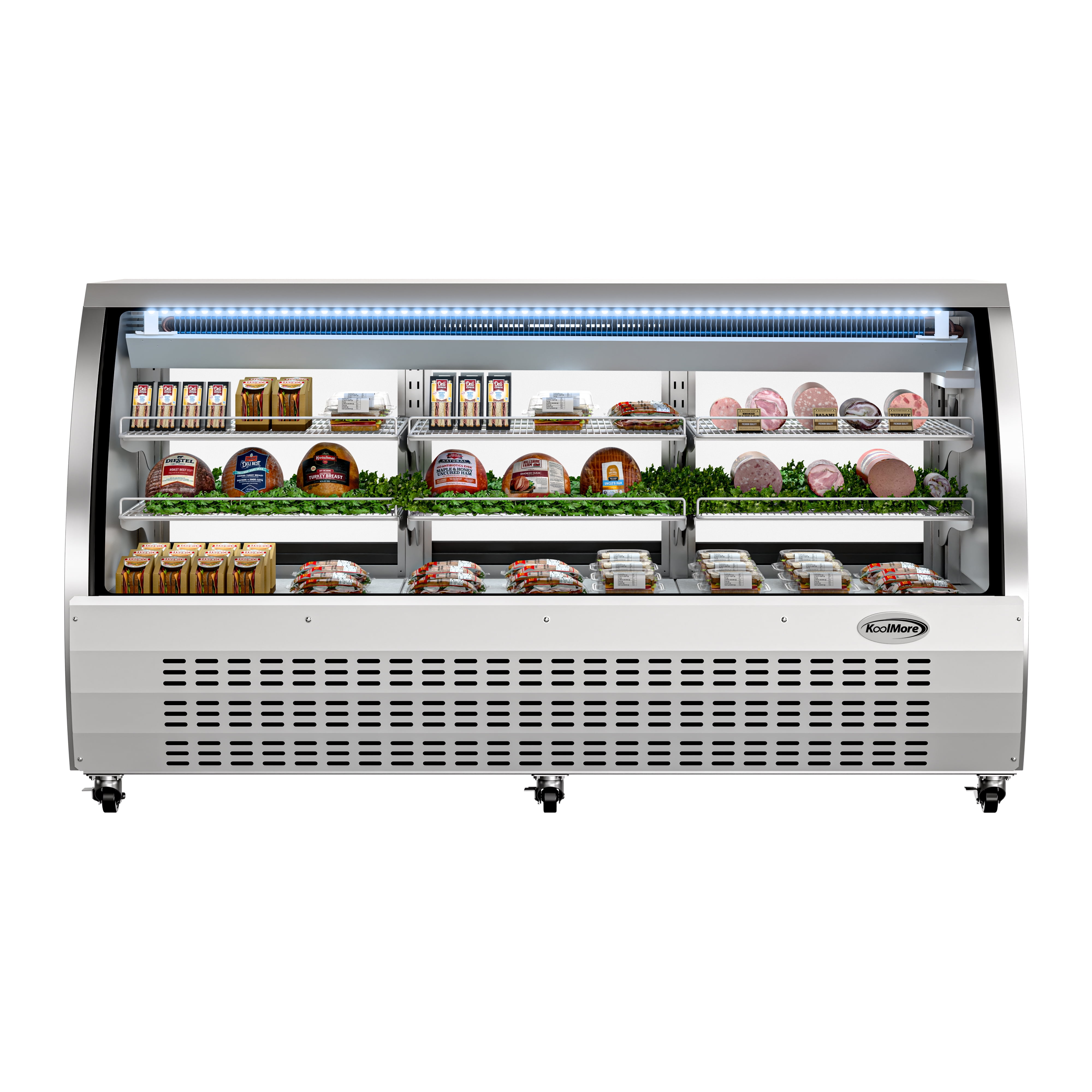 82 in. Deli Display Refrigerator - 32 Cu Ft. RD32C-SS. - Walmart.com