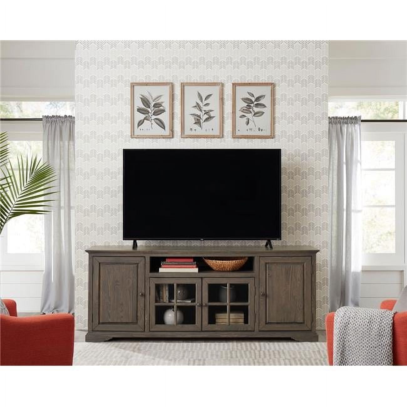 82 in. Home Entertainment Console, Storm - Walmart.com