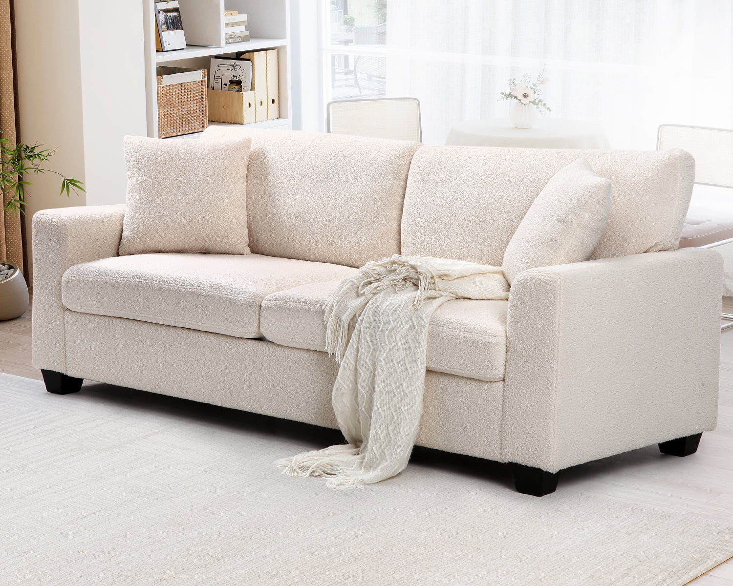 82 inch Sofa, Comfy Sofa Couch, Oversized Sofa, 3 Seater Sofa Modern ...