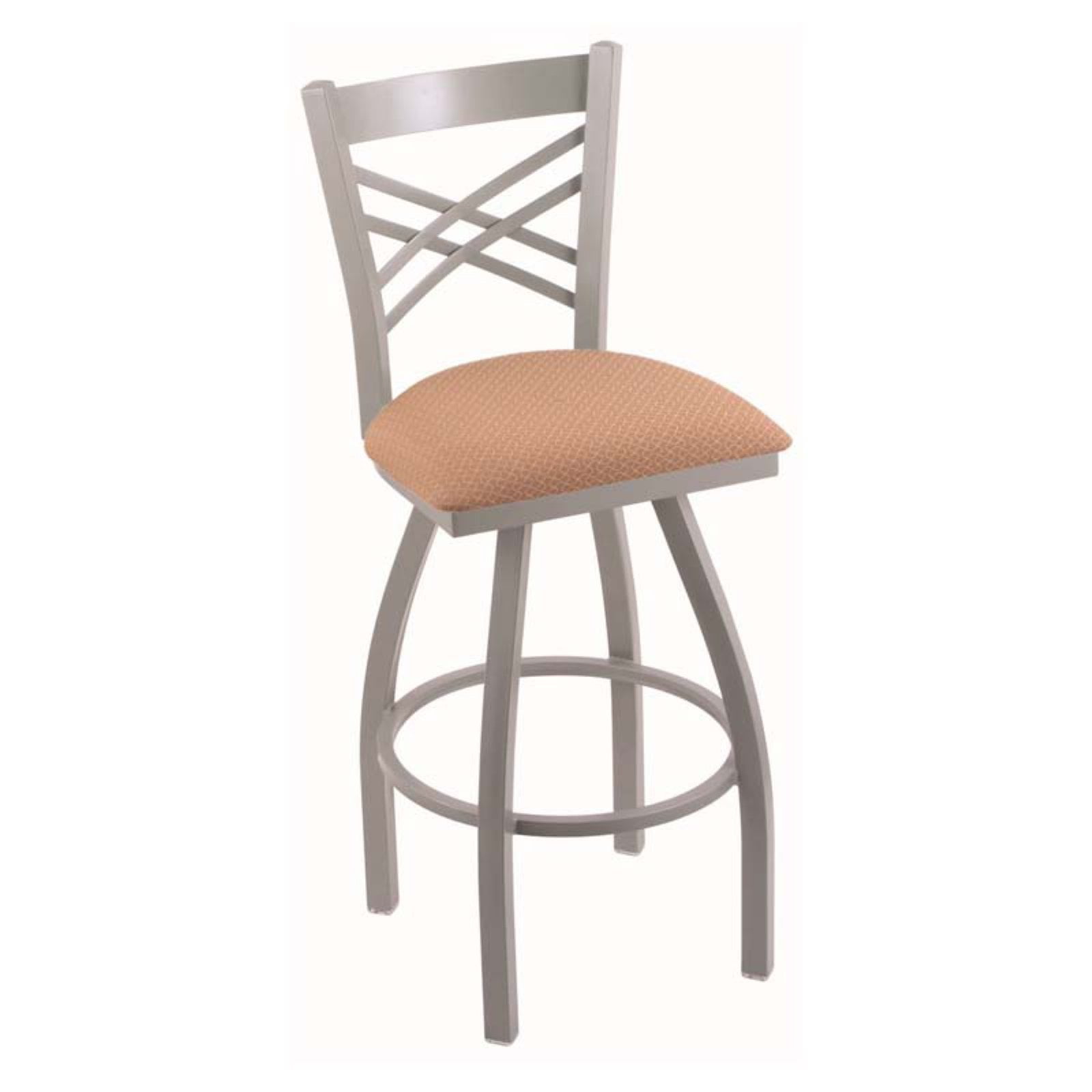 820 Catalina 36" Bar Stool with Stainless Finish, Axis Summer Seat, and ...
