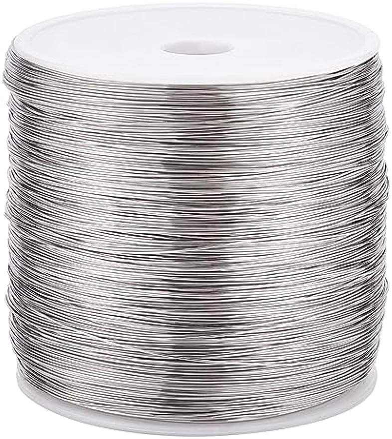 820 Feet 26 Gauge Single Strand Tiger Tail Beading Wire Stainless Steel ...