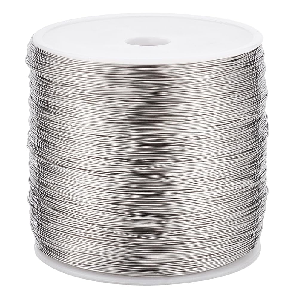 820 Feet 26 Gauge Single Strand Tiger Tail Beading Wire Stainless Steel ...