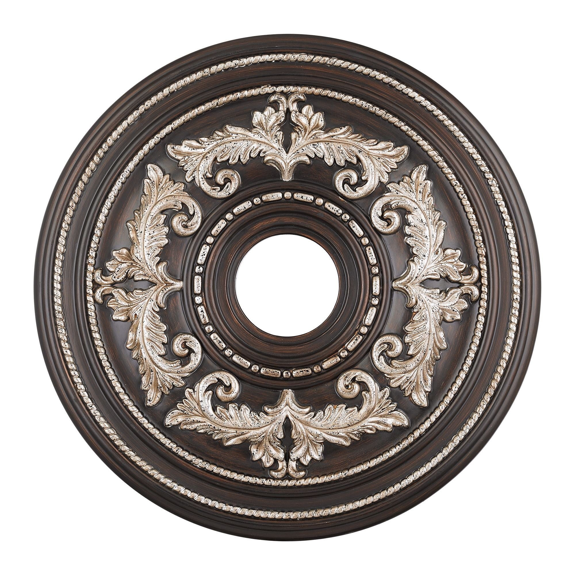Livex Lighting Ceiling Medallion in Hand Rubbed Bronze with Antique ...