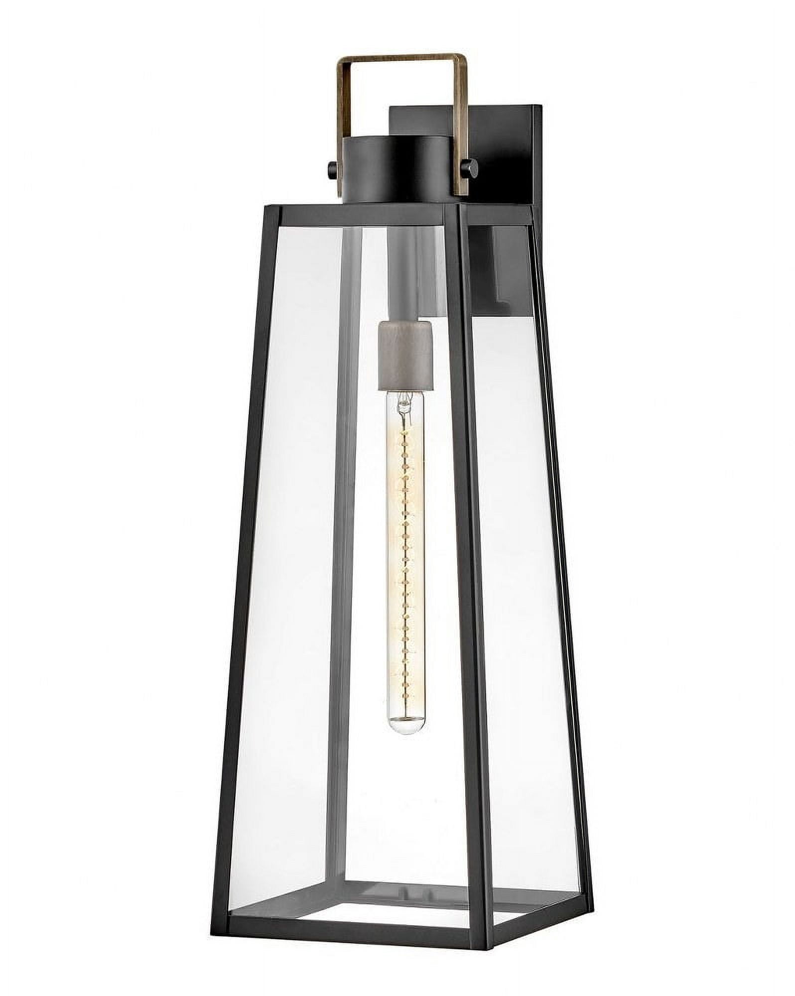 82005BK-Lark-Hugh - 1 Light Large Outdoor Wall Lantern In Transitional ...
