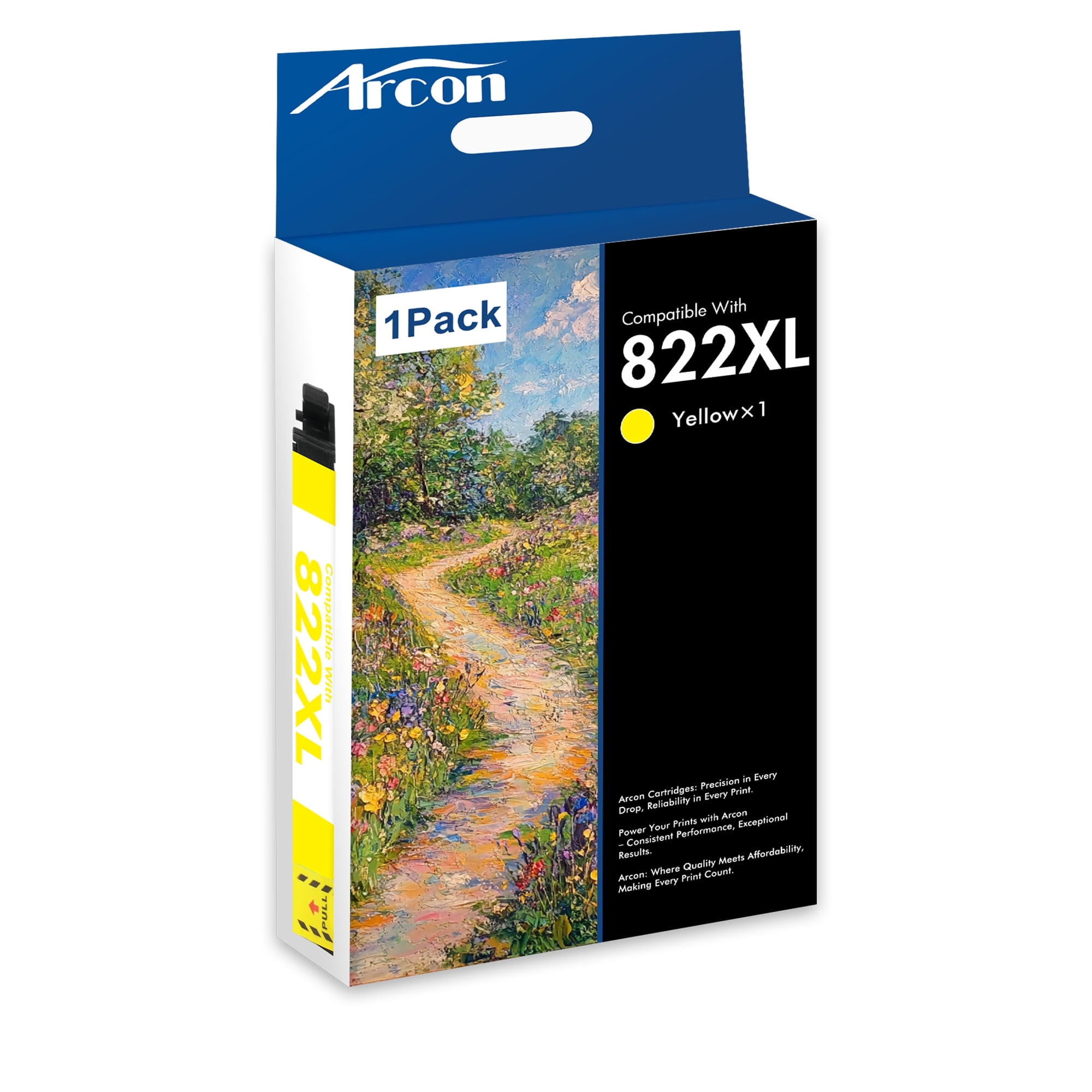 822 XL Ink Cartridges 1 x Yellow Compatible for Epson 822 822 XL 822XL ...
