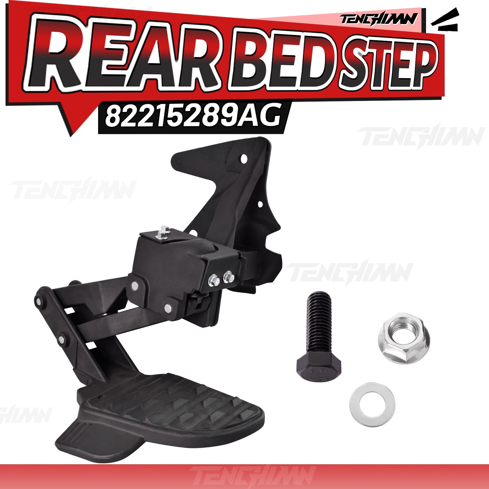 82215289AG Retractable Rear Bed Step for 2019-2024 Ram 1500 DT New Body ...