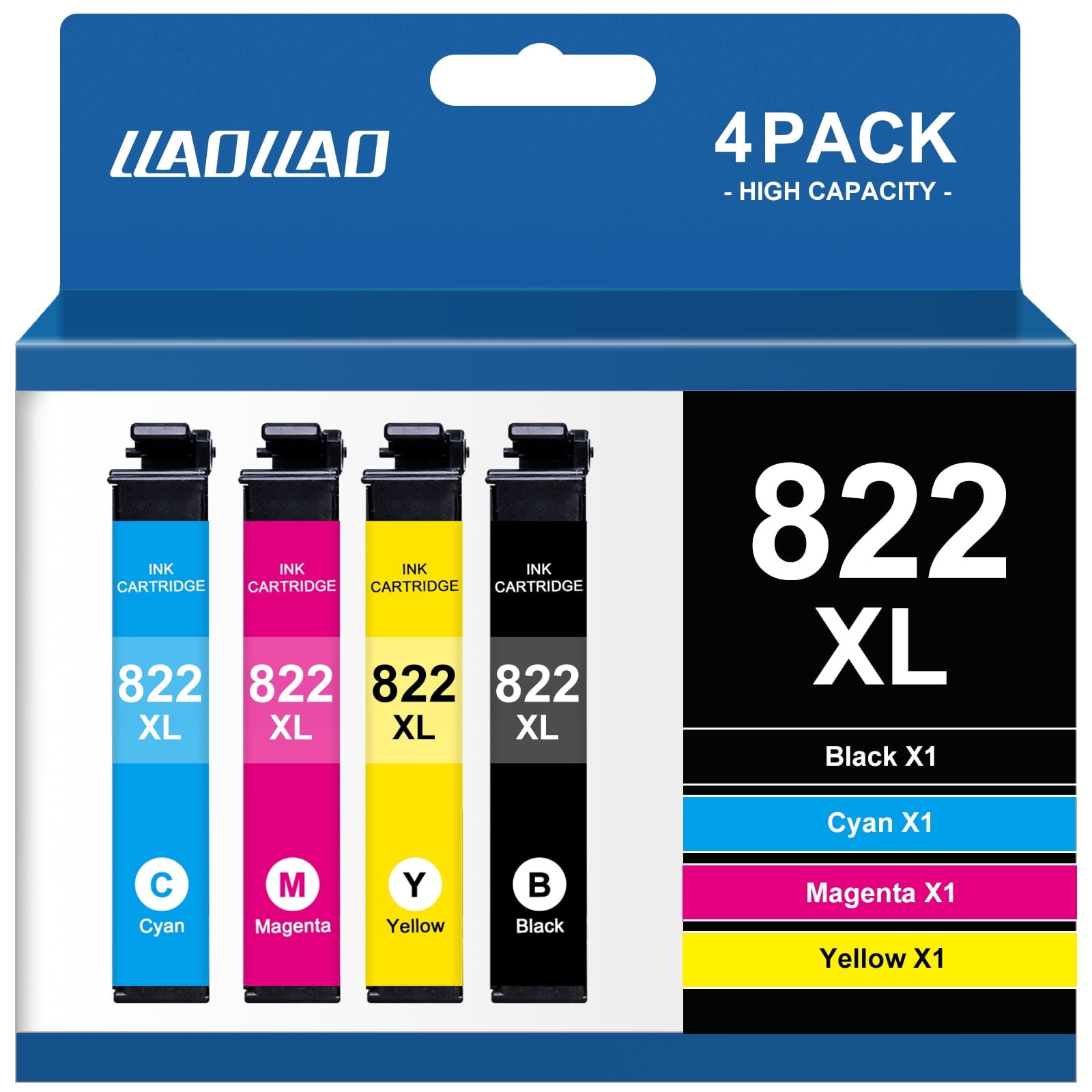 822XL Ink Cartridge for Epson 822 Ink Cartridge for Epson Workforce Pro ...