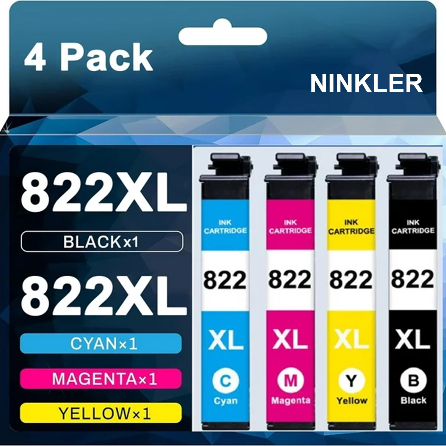 822XL Printer Ink for Epson 822XL Ink Cartridges for Epson WF-4830 WF ...