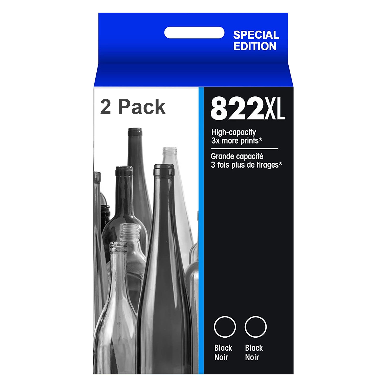 822XL T822 T822XL 822 Black Ink Cartridges for Epson T822 T822XL Ink ...