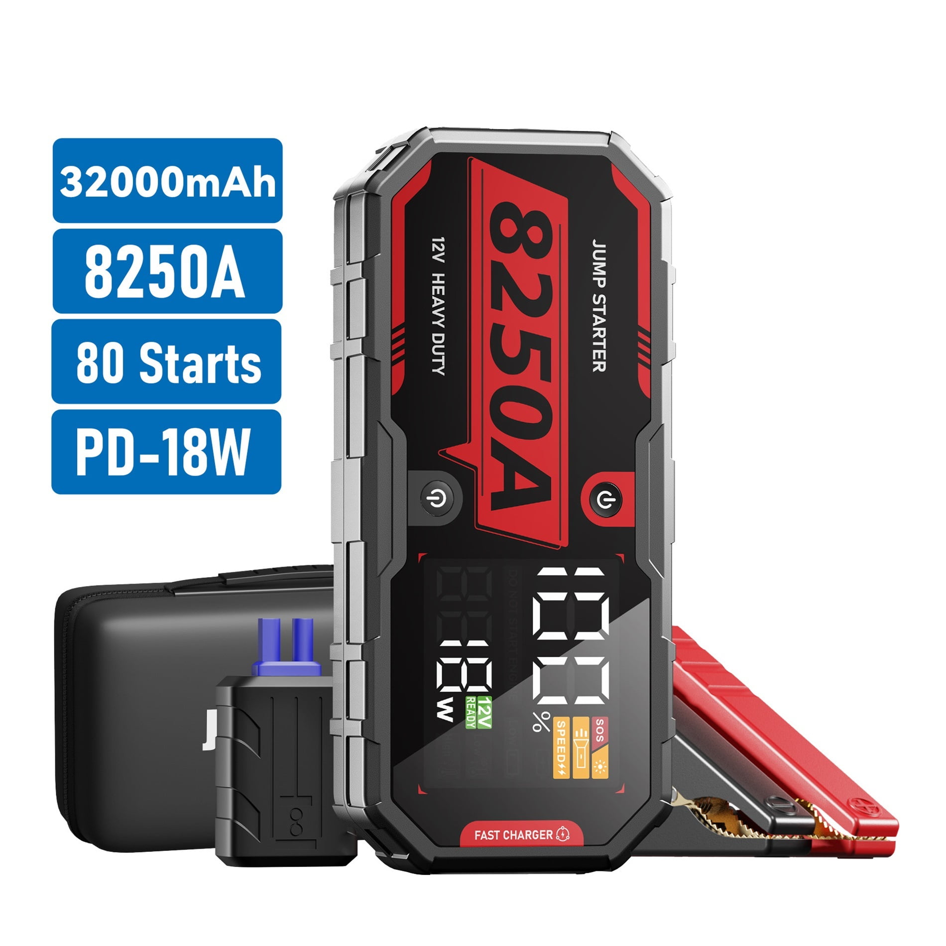 8250A high-capacity super safe emergency starting power starter ...