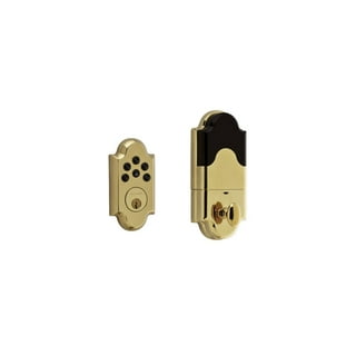 Legend Decorative Lever Deadbolt Combo Set Adj Bs Kw1 Polished Brass ...