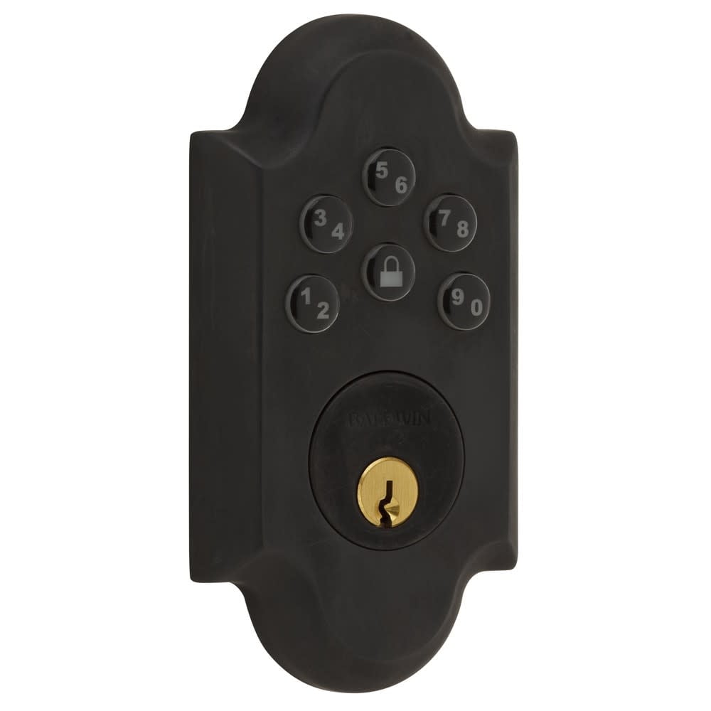 8252.102.AC1 Boulder Electronic Deadbolt - Oil-Rubbed Bronze - Walmart.com