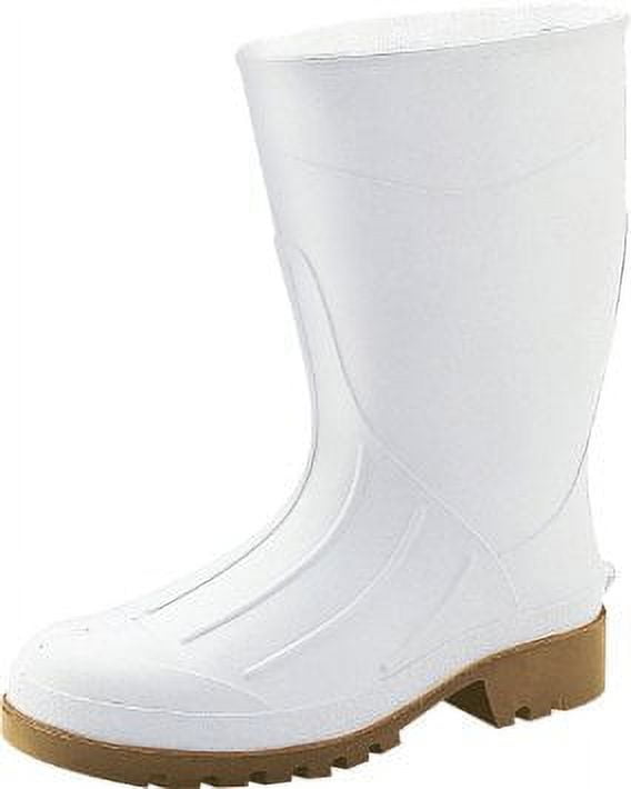 8272080,SAFETY BOOTS,MOLDED PVC ,PLAIN TOE,,Size=13,Color=White ...