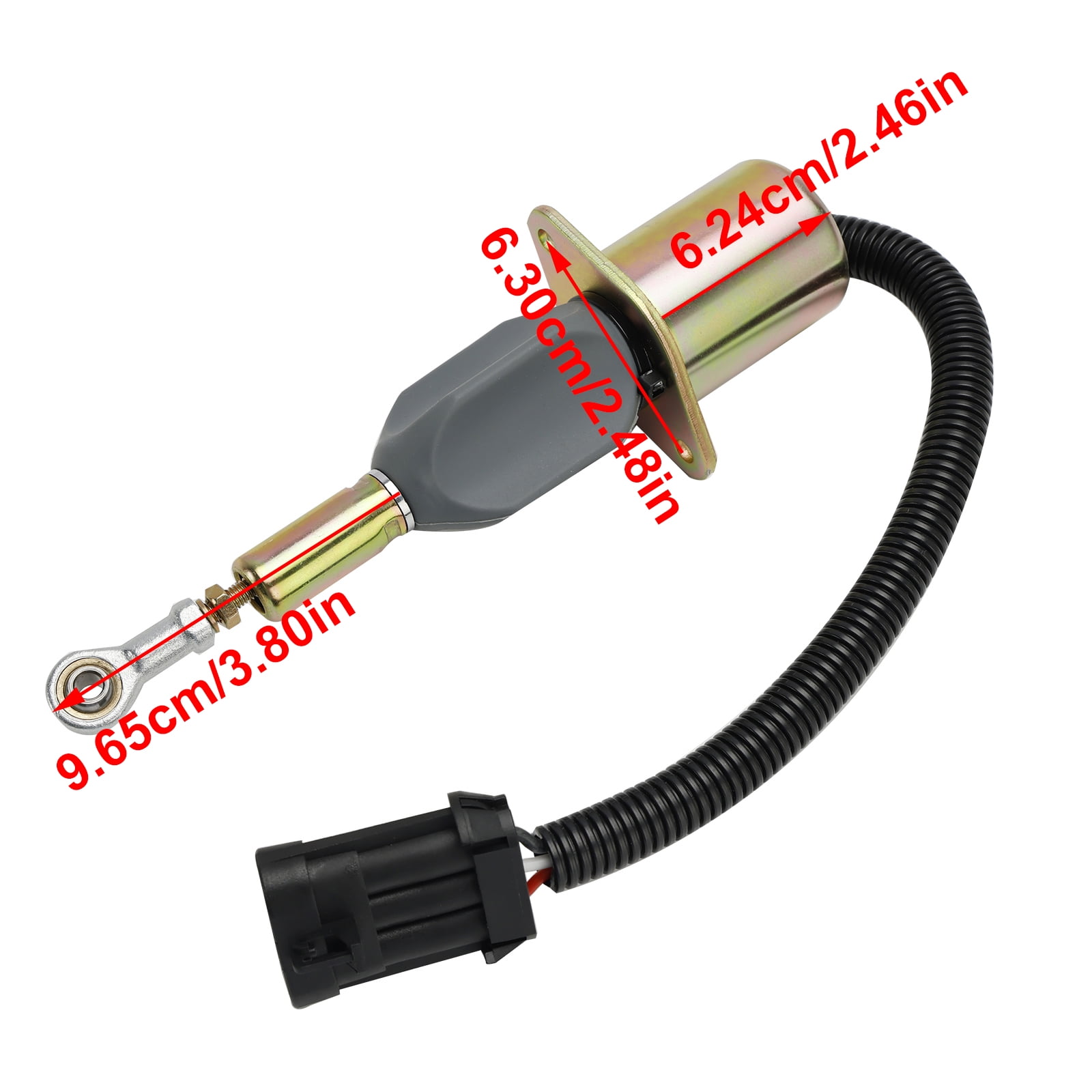 82850507 Shut Off Solenoid For New Holland Tractor 8970 8670A TR87 ...