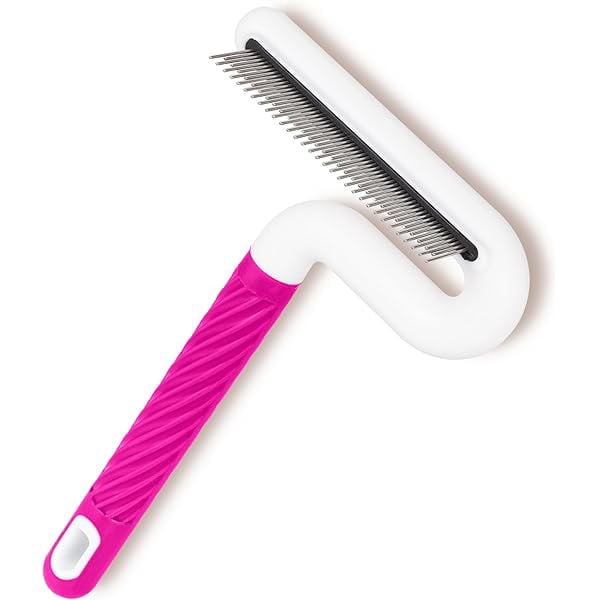 829 Pet Flea Comb for Dogs & Cats - Grooming Tool with Long & Short ...