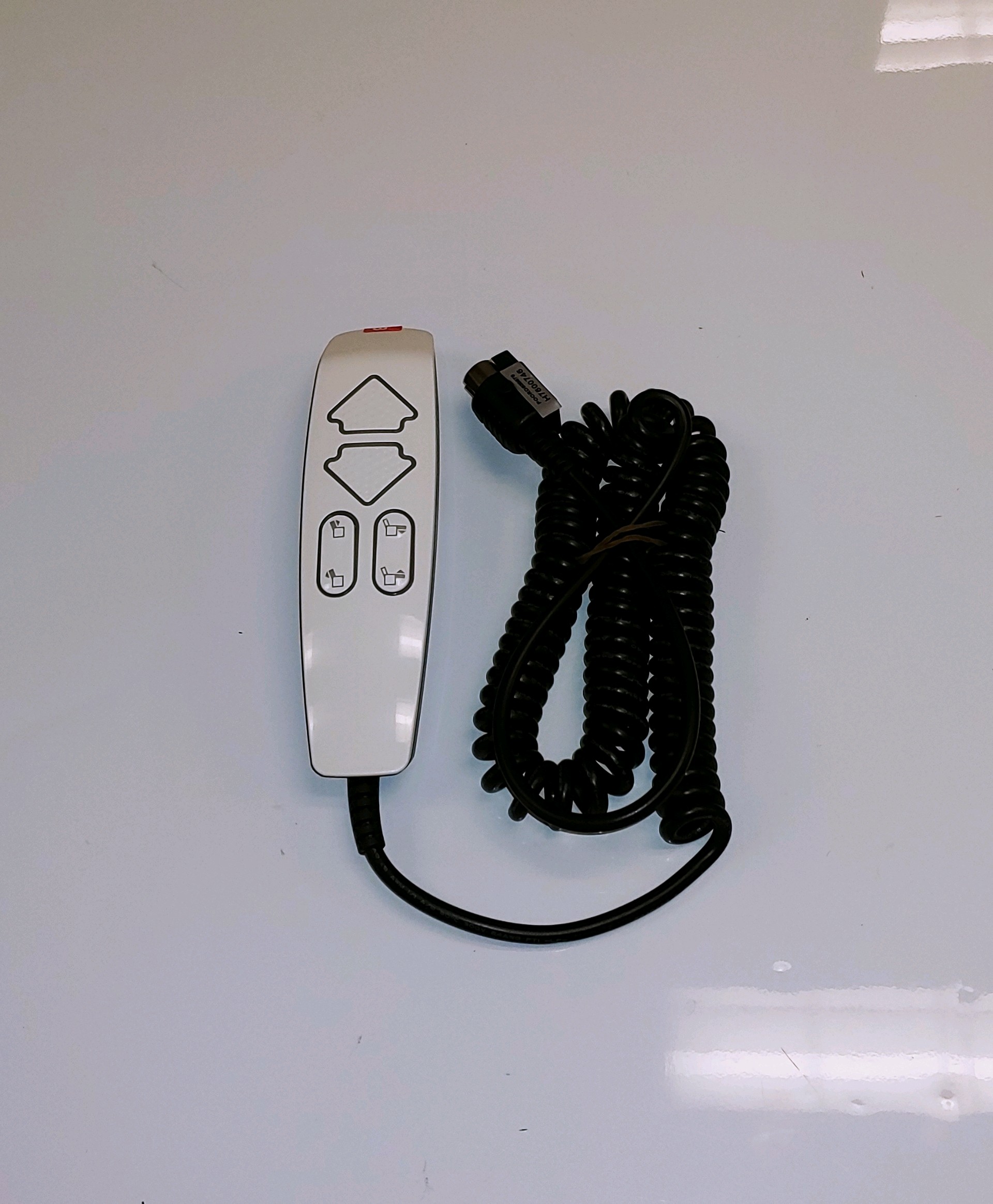 8297B White Lighted Infinite Position Hand Control with USB Connection ...