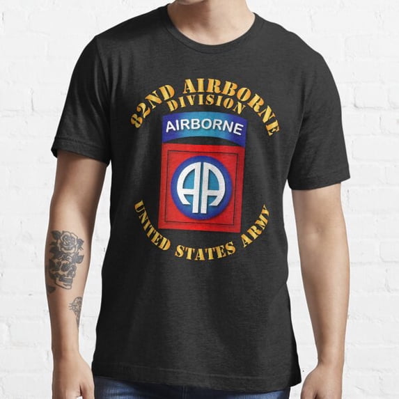 82Nd Airborne Division Ssi Ver 2 Essential T-shirt - Walmart.com