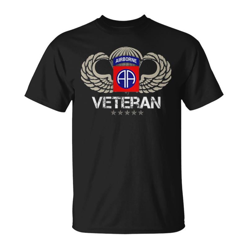 82Nd Airborne Paratrooper Veteran Veterans Day Gift Men Women Tshirt ...