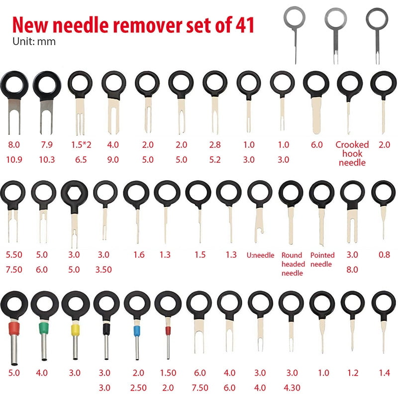 82PCS Different Size Single/Double/Three Pin Car Electrical Wire ...