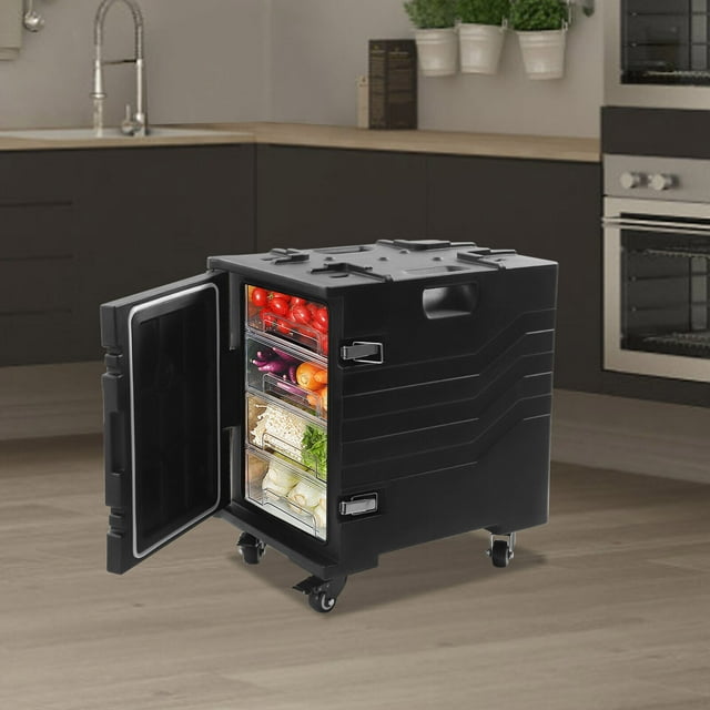 82Qt/90L Hot Box W/ Handle Insulated Food Pan Carrier for Catering ...