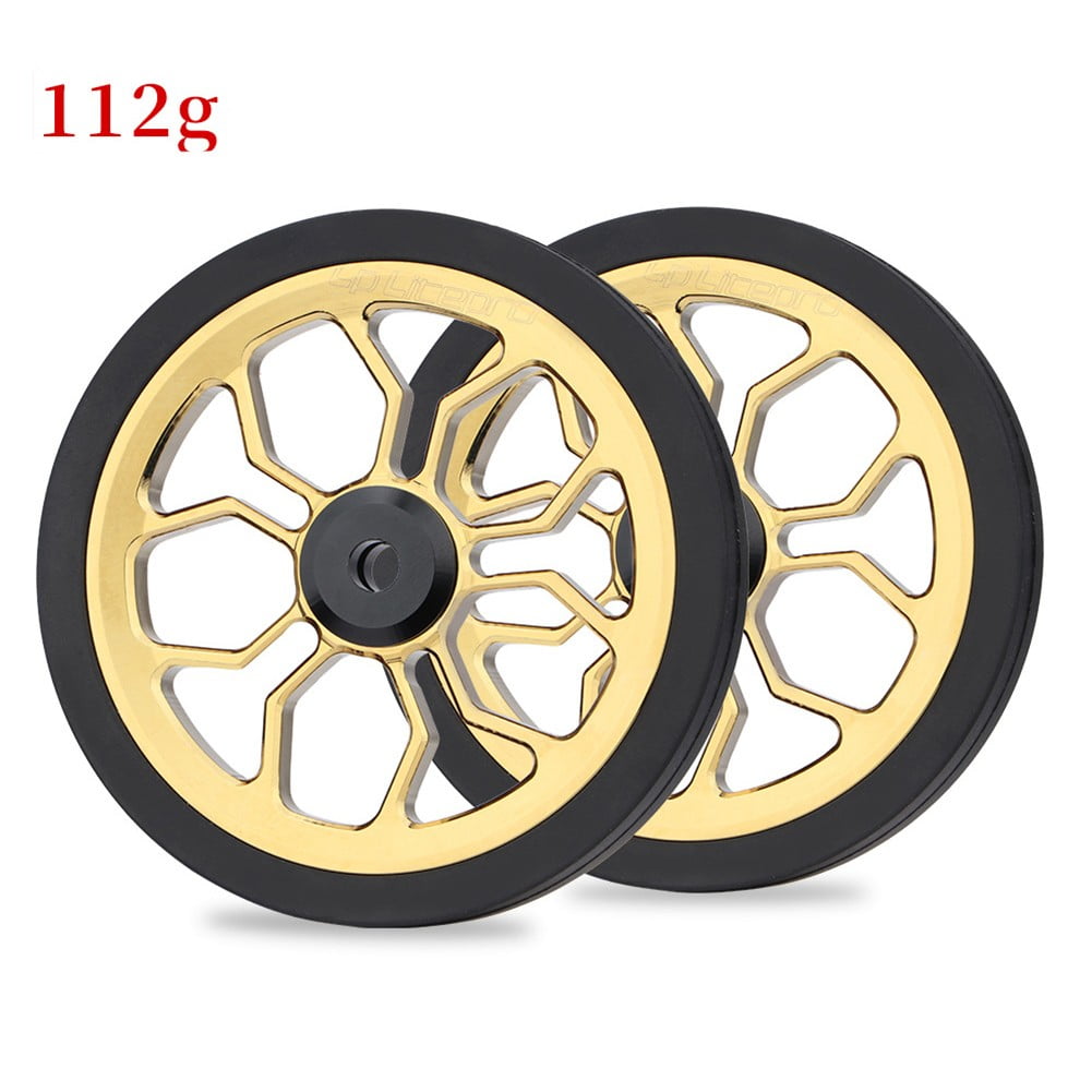 82mm easy wheel forbrompton folding bike easywheel modified aluminum ...