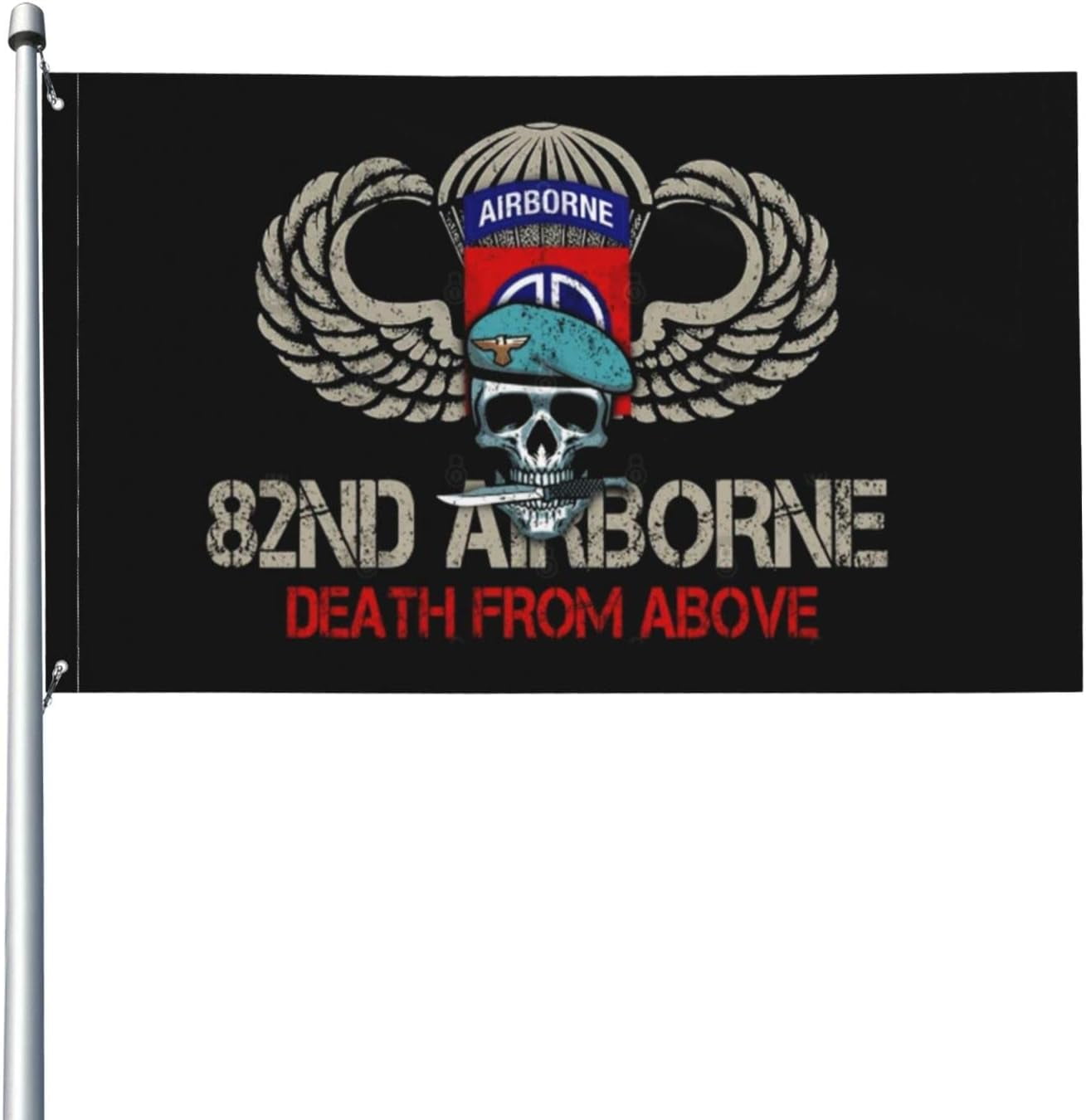 82nd Airborne Division American Garden Flag 3x5 Ft Decor Outdoor Banner ...