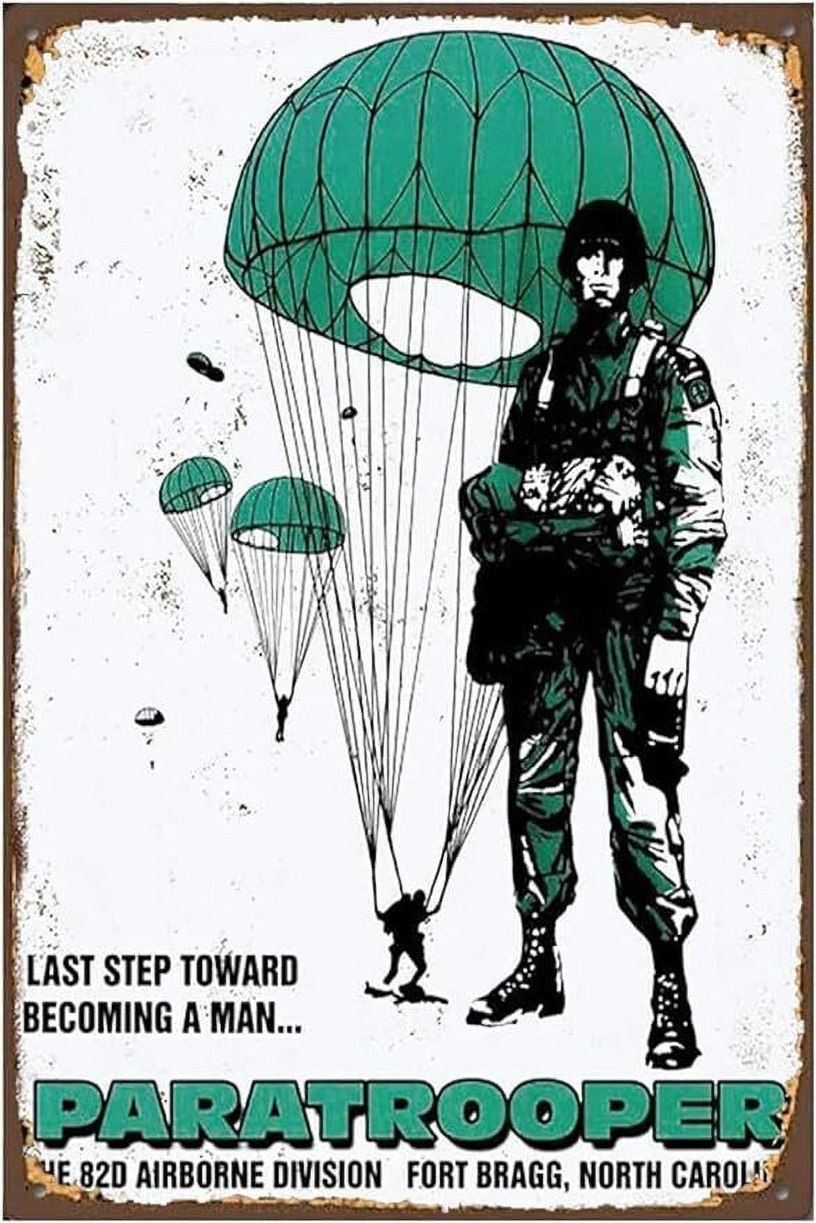 82nd Airborne Division Recruitment Poster Photo US Army Paratrooper ...