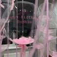 82pcs 20-Inch Pink Balloons with Bows and Feathers for Birthday Parties ...