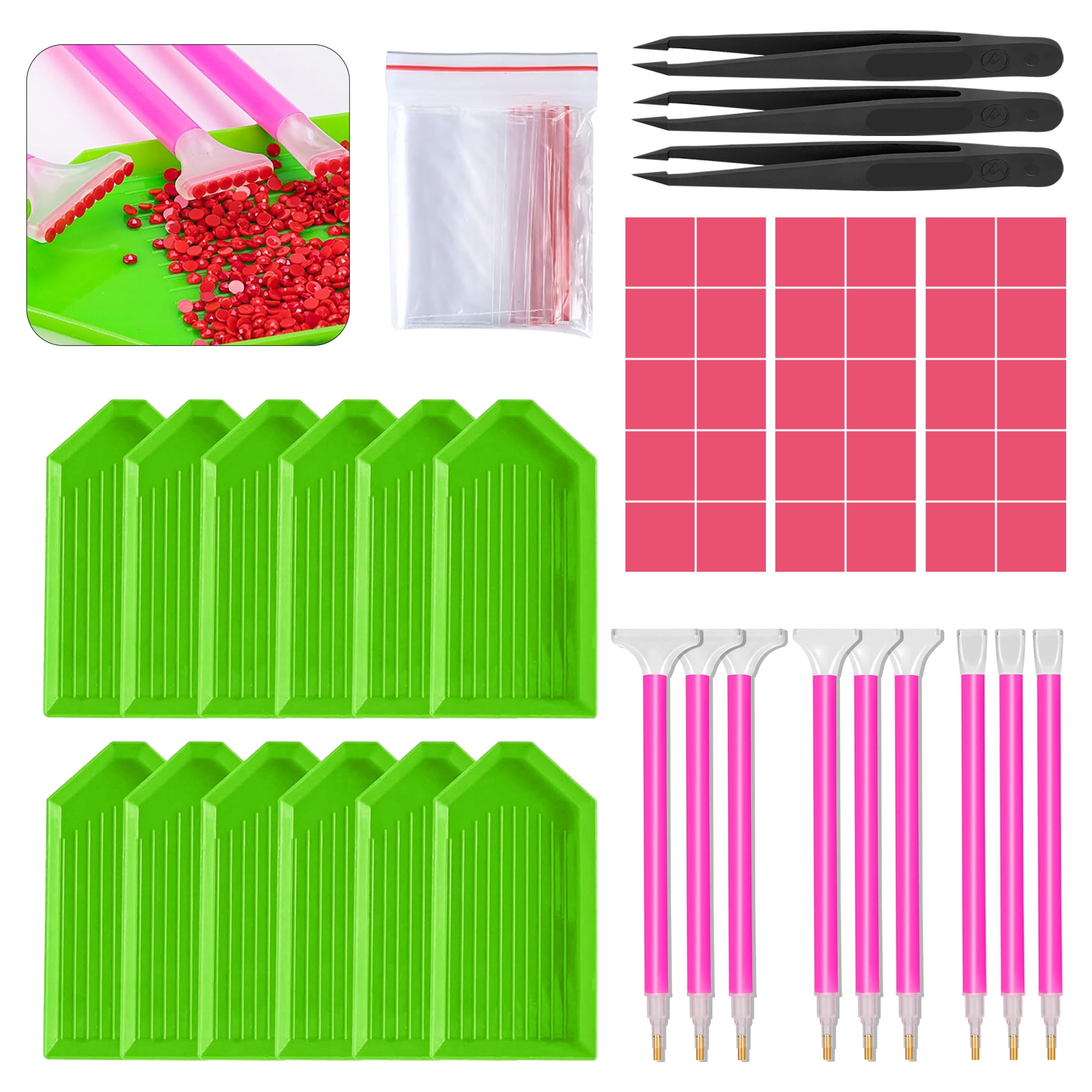 82pcs 5D Diamond Painting Tools Kit, EEEkit Diamond Painting Pens ...