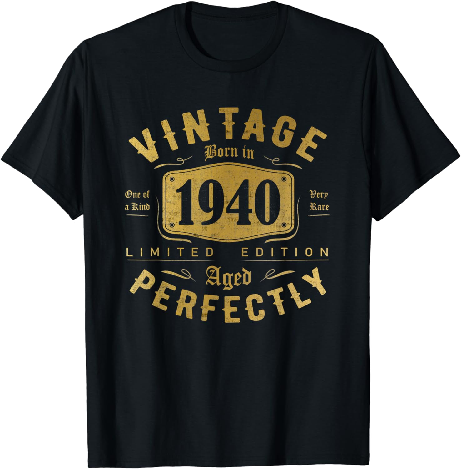 82th Birthday for Men Women 82 year old Tee Vintage 1940 T-Shirt ...