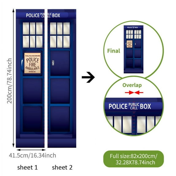 82x200cm Door ration Waterproof Wall Stickers Sweet Pink Rose Bedroom ...