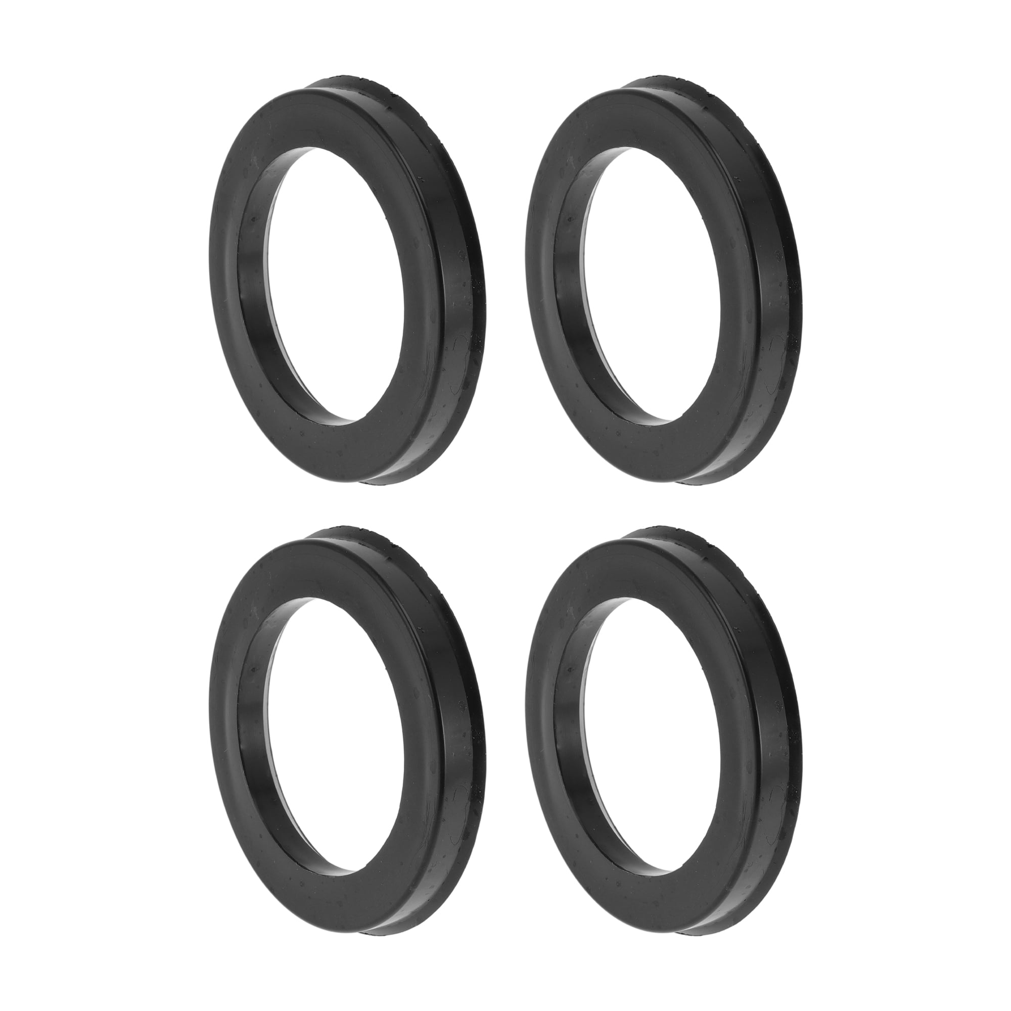 83.1mm to 58.6mm Car Wheel Hub Centric Rings Black Polycarbonate Wheels ...