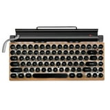 83 - Key Retro Dot Typewriter Mechanical Keyboard for Phone, Tablet ...