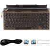 Retro Typewriter Keyboard Wireless Mechanical Keyboard, 83-Key Blue ...