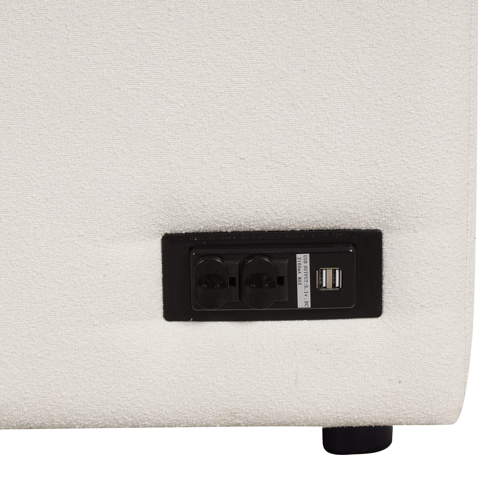 83" L Shape Sofa Bed Pull Out Sleeper Sofa With Wheels, Usb Ports ...