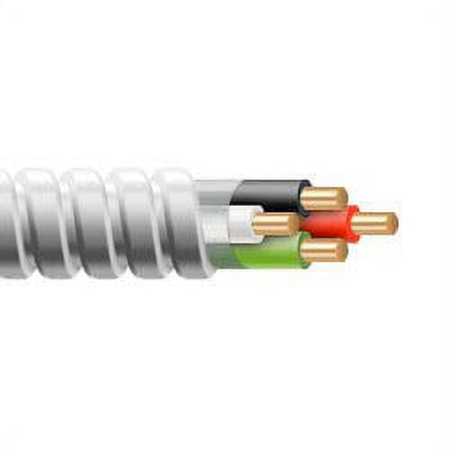 83 Metal Clad (MC) Cable with Ground, Aluminum Armored, Stranded Copper ...