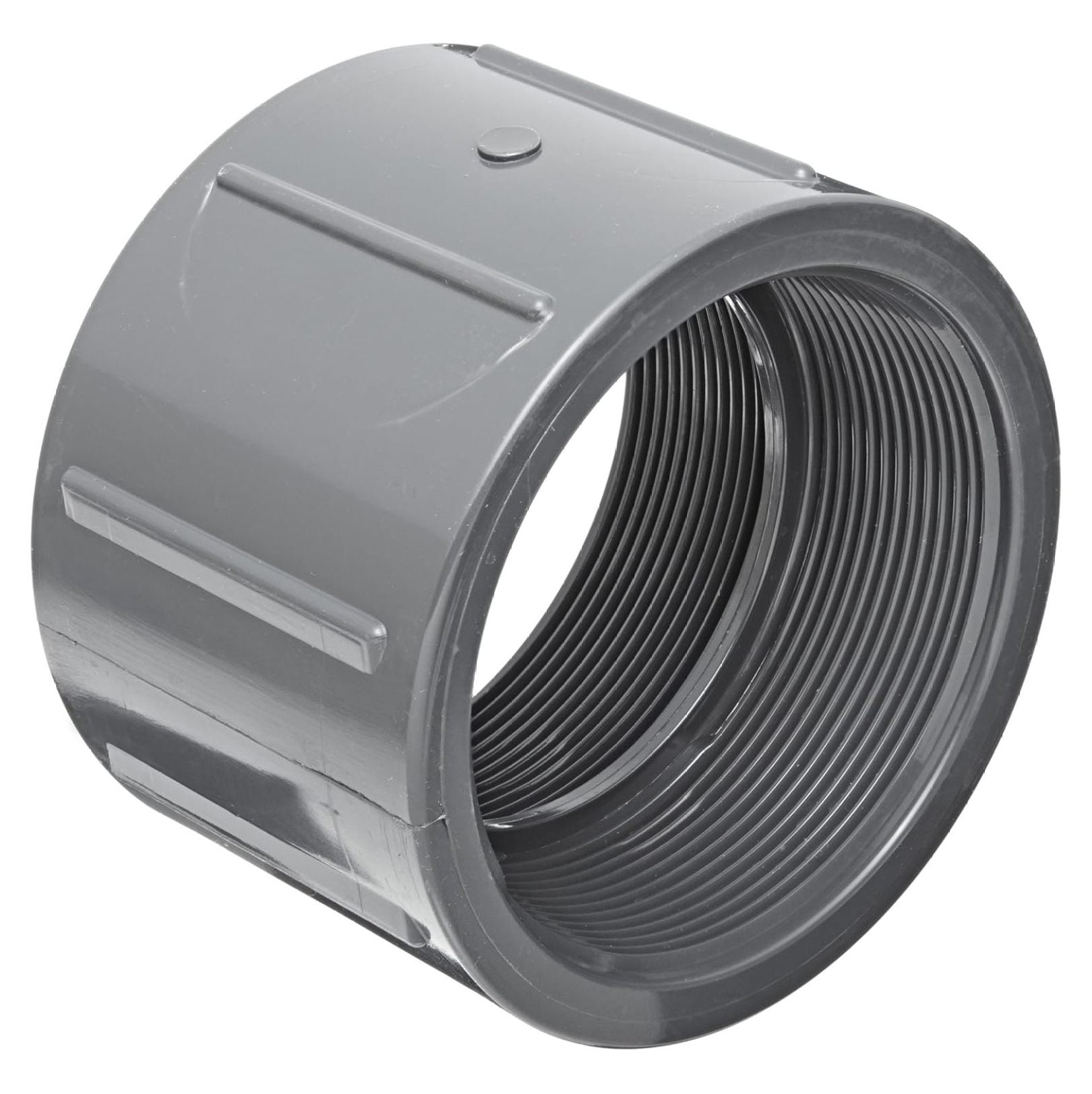 830-040 Series 830 PVC Pipe Fitting, Coupling, Schedule 80, 4" NPT ...