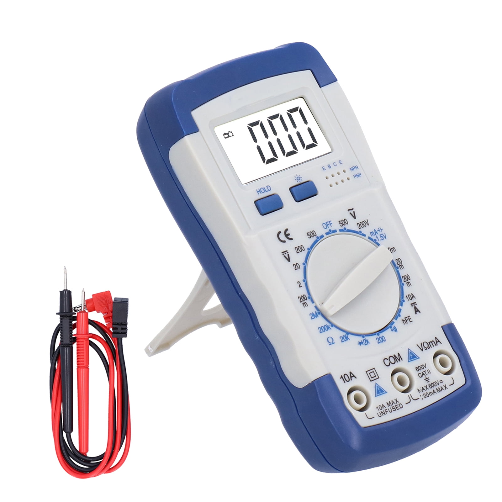 830L Digital Display Multimeter Fully Protected AntiBurn Buzzer Gear ...